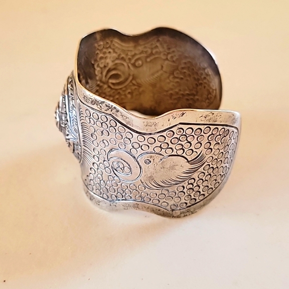 Maciel | Jewelry | Vintage Maciel Sterling Silver Aztec Mayan Cuff ...